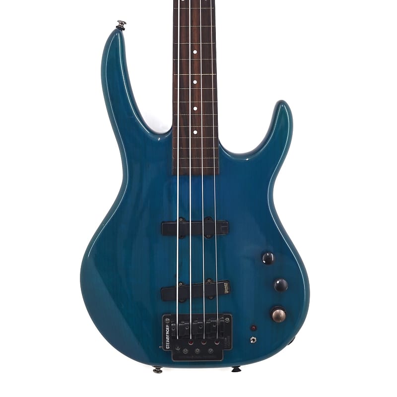 Hohner B-Bass Fretless Active/Passive (Transparent Blue) | Reverb