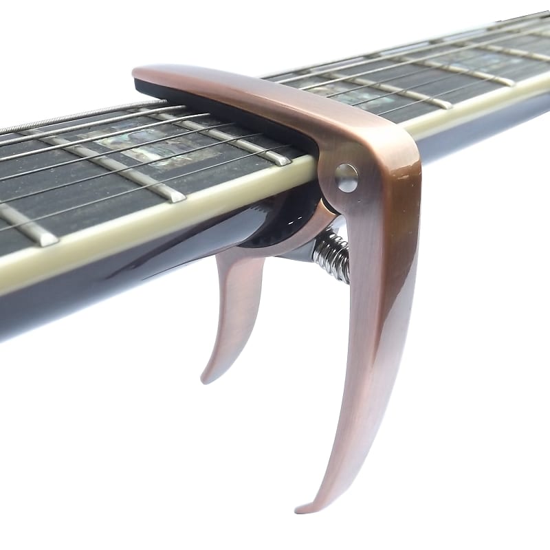 Bronze Instrument / Guitar / Acoustic Capo Spring Design | Reverb