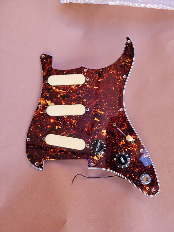 Early 80's Fender Smith Stratocaster Pickguard Assembly With | Reverb