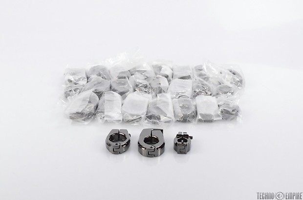 26 Pearl Drum Memory Locks Lot 1" 7/8" 5/8" Black DC-580A | Reverb