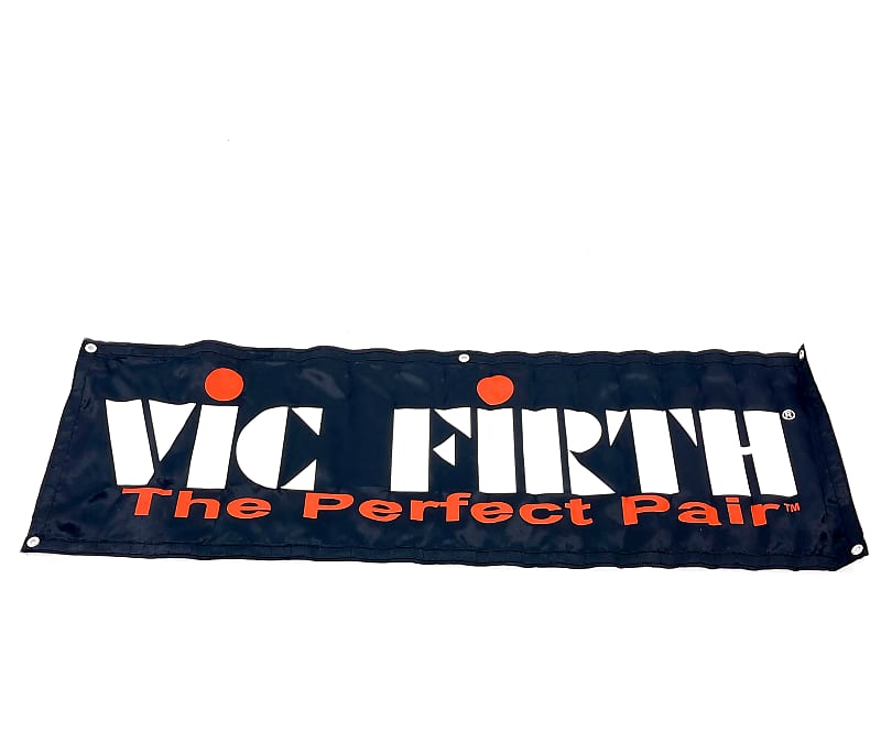 Vic Firth Sign Banner Nylon with grommets and Backside velcro | Reverb