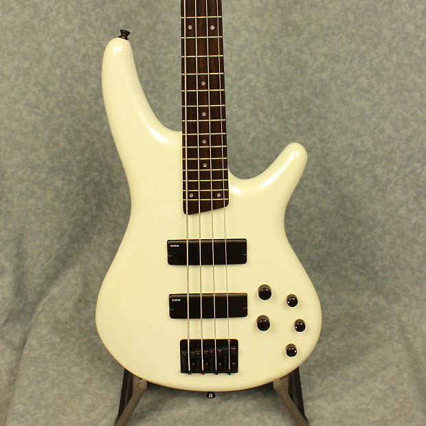 Ibanez SR250 White Pearl 4-String Electric Bass | Reverb