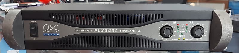 QSC PLX3402 - Dark Gray and Gray | Reverb