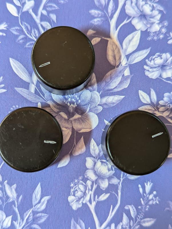 Electro-Harmonix Big Muff Knobs - Black | Reverb