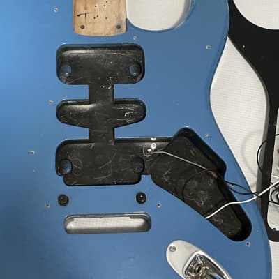 2011 Japan Charvel San Dimas So Cal Blue Strat Guitar Body | Reverb