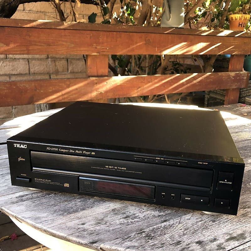 Teac 5 Disc CD PLAYER Carousel Changer P Teac 5 Disc CD | Reverb