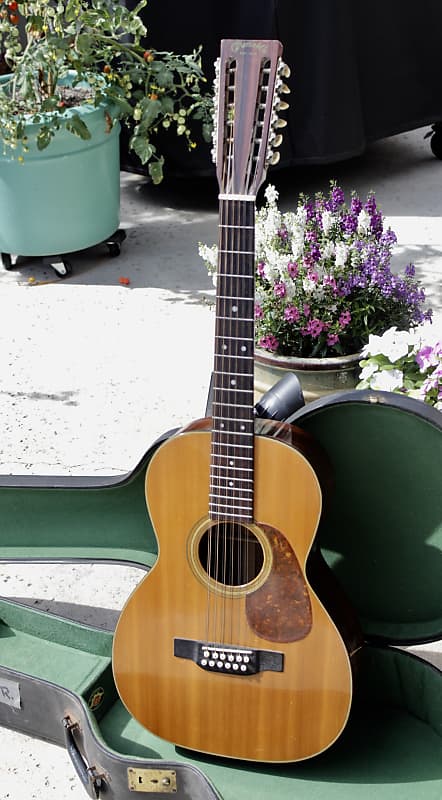 Martin 00-21 12 string conversion 1957 natural excellent with | Reverb