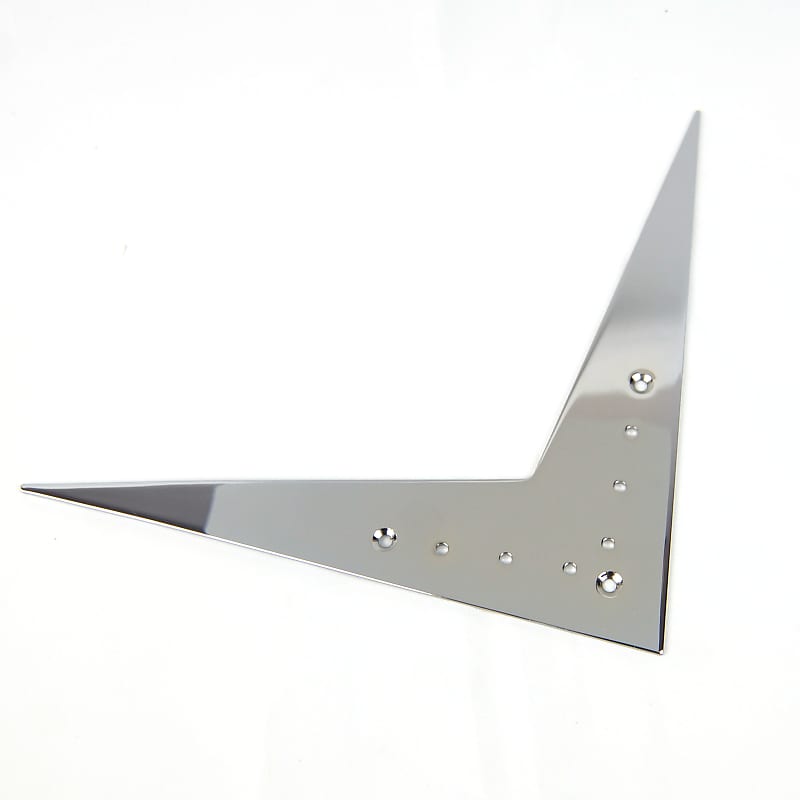 Flying V Style Electric Guitar Tailpiece String Plate, Steel | Reverb