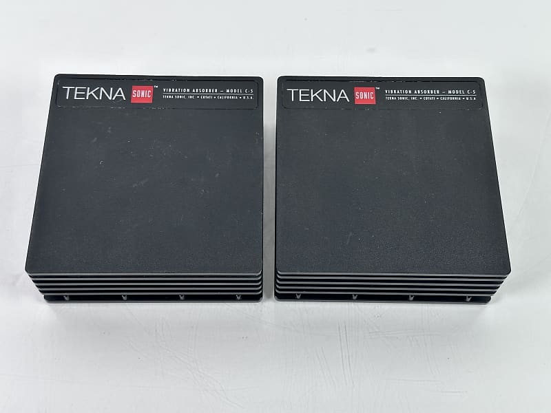 Pair of Tekna Sonic Vibration Absorbers; Model C-5 | Reverb UK
