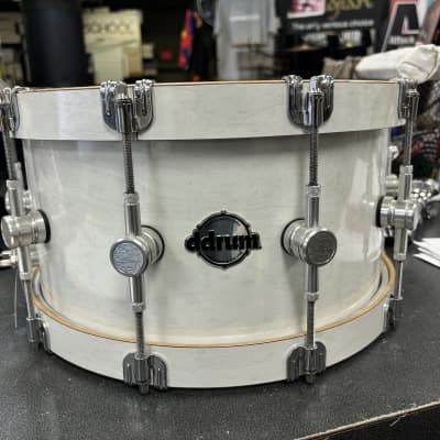 ddrum USA custom maple 7x13 snare drum/wood hoops 2019 - | Reverb