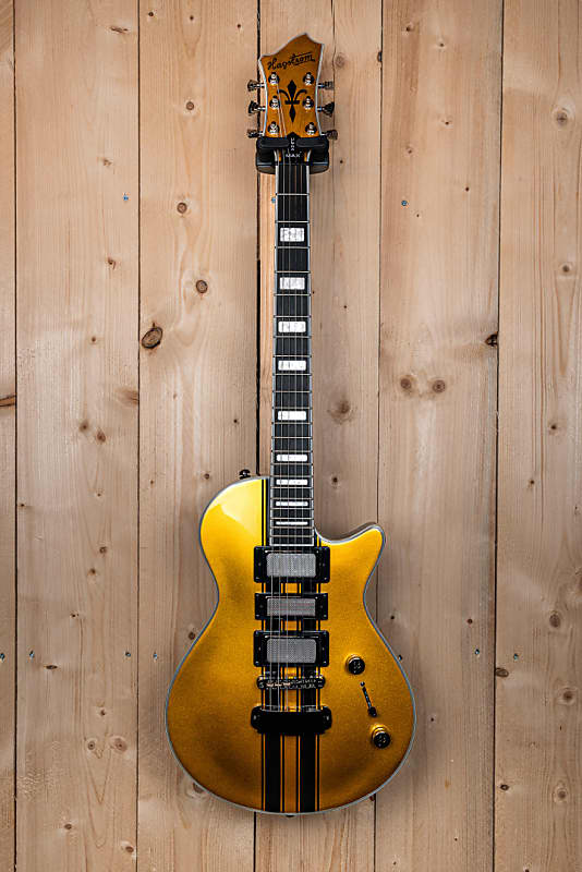 Hagstrom Ultra Max Special 2022 - Blockbuster Yellow Metallic | Reverb