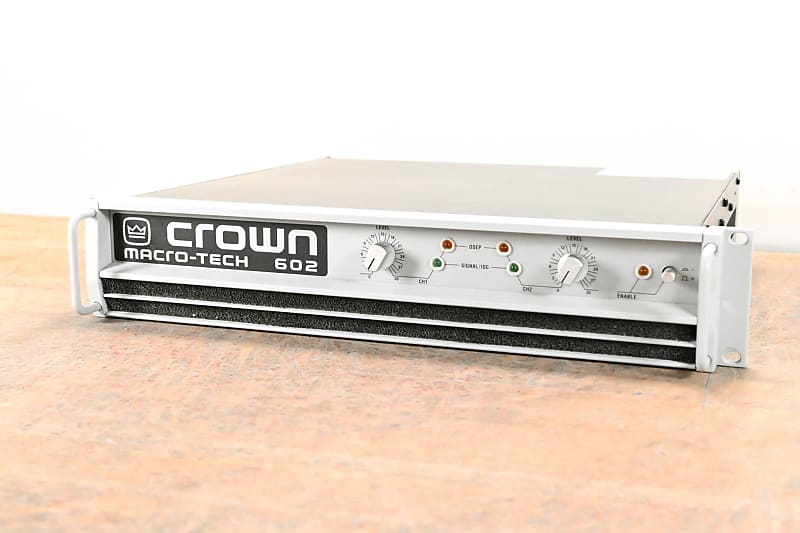 Crown Macro-Tech 602 2-Channel Power Amplifier | Reverb Australia