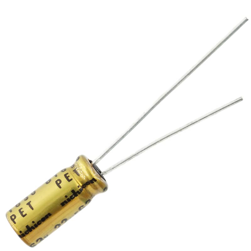 Nichicon UFW Audio Grade Electrolytic Capacitor, 22uF @ 63V, | Reverb Nichicon UFW Audio Grade Electrolytic Capacitor, 22uF @ 63V, | Reverb