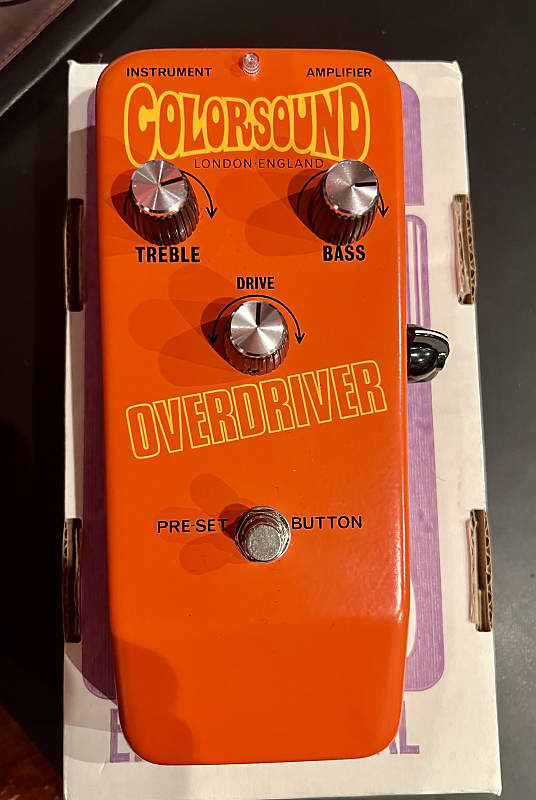 Colorsound Overdriver Orange | Reverb