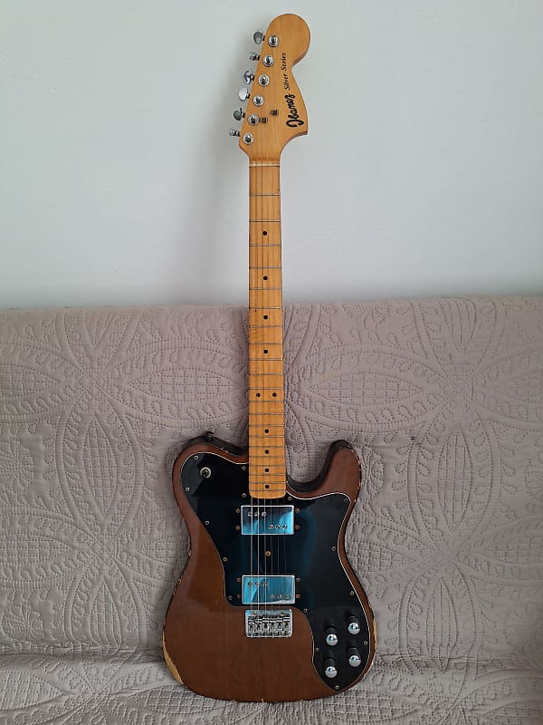 RARE 1977 Ibanez Telecaster Deluxe Lawsuit - Mocha | Reverb