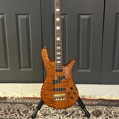 Spector Euro 4 LX DW 2022 Amber Gloss | Reverb