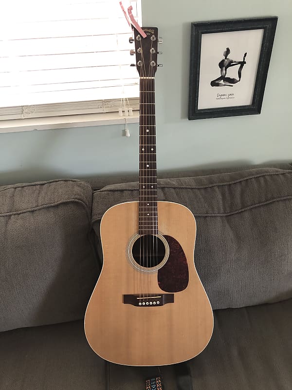 Martin DSR Dreadnought with K&K pure mini pickup | Reverb
