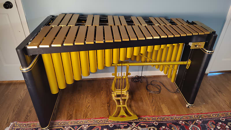 Musser M75 Century Vibraphone Gold Bars - A440 w/ working | Reverb