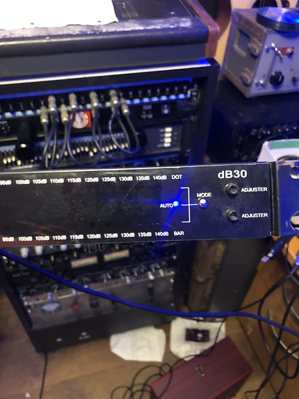 Technical Pro DB30 1U Rack Mount dB Display with 8 outlet | Reverb