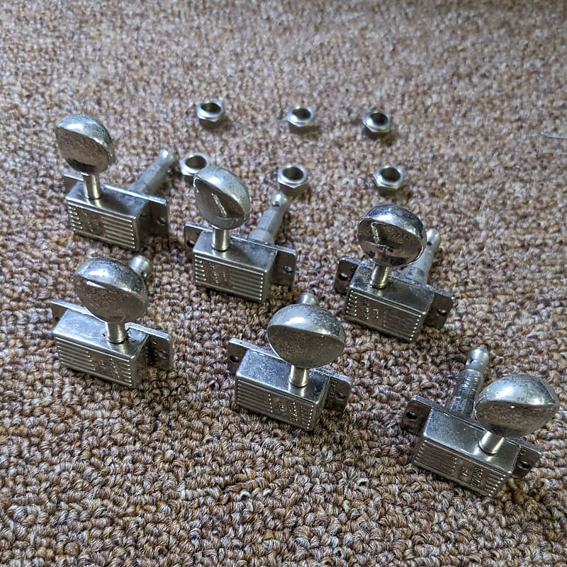 c. 1960s Vintage Grover Slimline Tuners for Martin | Reverb