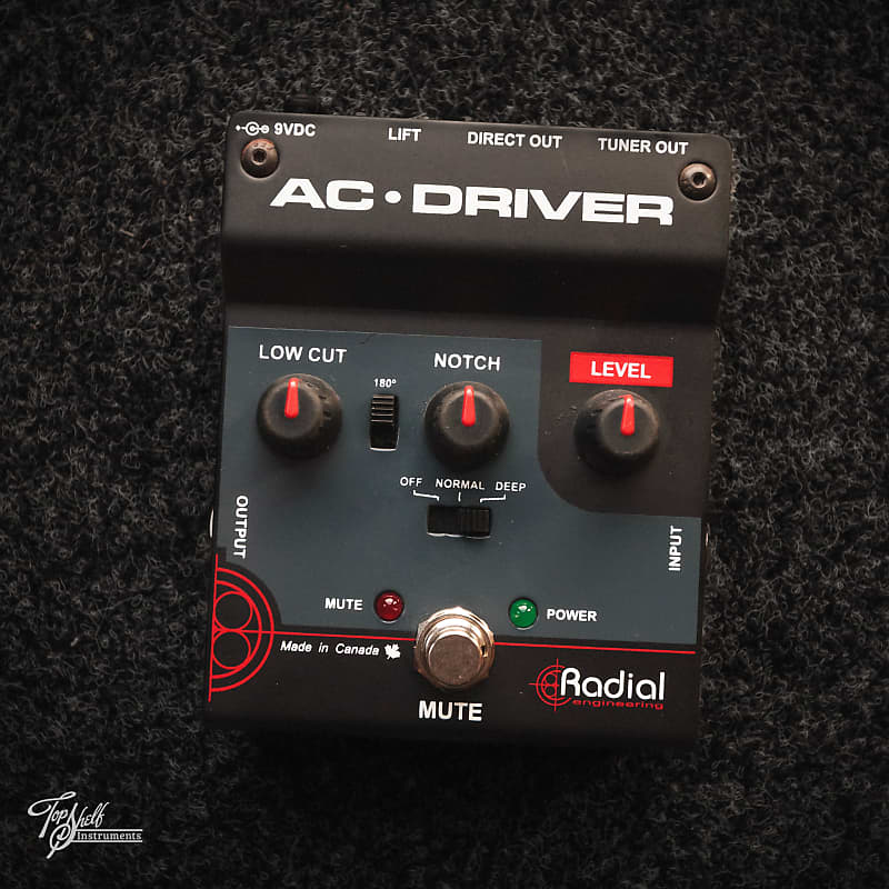 Radial AC Driver Acoustic Preamp DI | Reverb