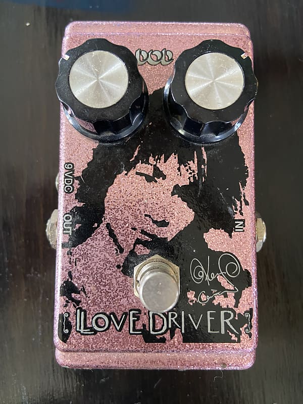 DOD Love Driver fx900 90’s - Pink sparkle | Reverb