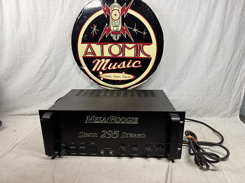 Mesa Boogie Simul 250 Stereo Tube Guitar Power Amplifier Rack | Reverb