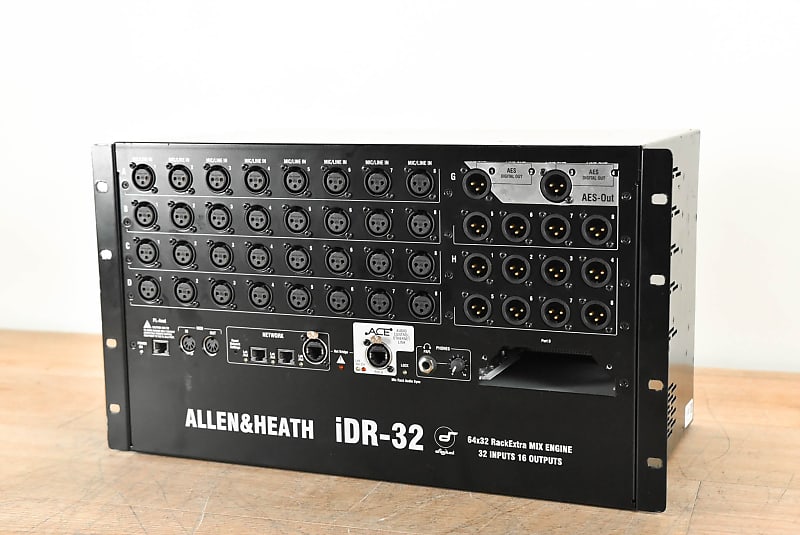 Allen & Heath iDR-32 6U iLive Fixed-Format MixRack CG0052E | Reverb