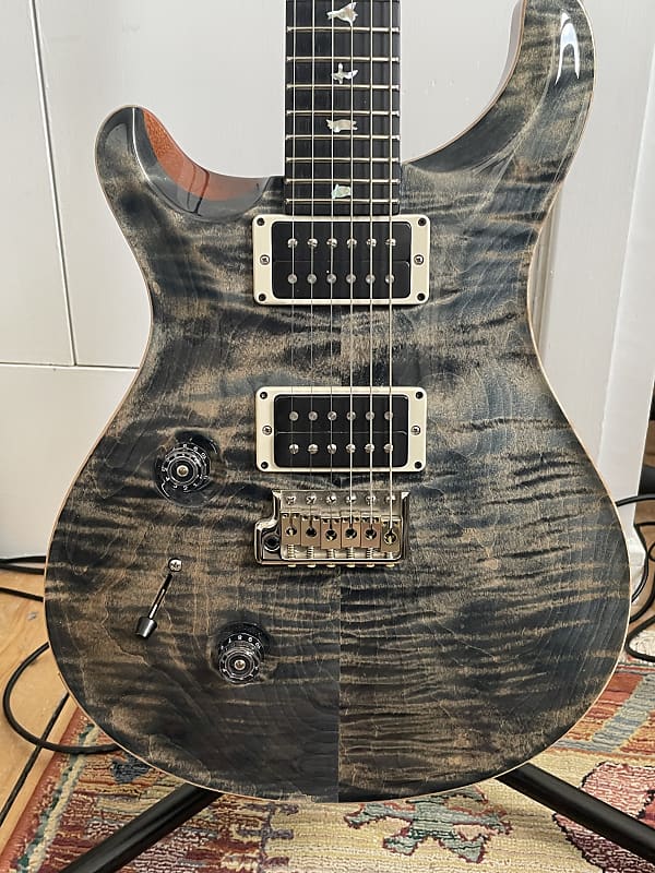 PRS Custom 24 2017 - Faded Blue - Left Handed | Reverb UK