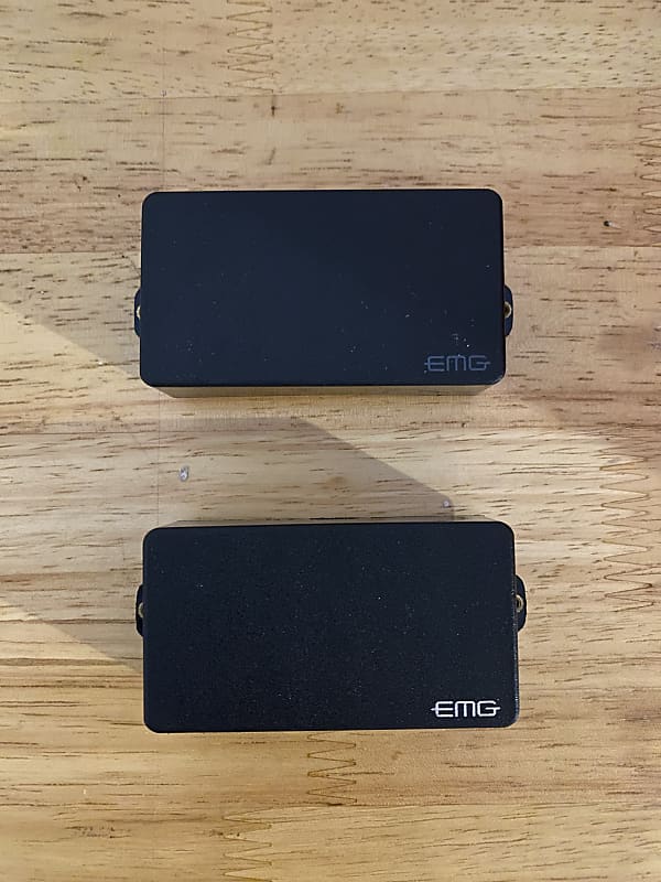 EMG 81/60 Standard Set - Brushed Black Chrome | Reverb