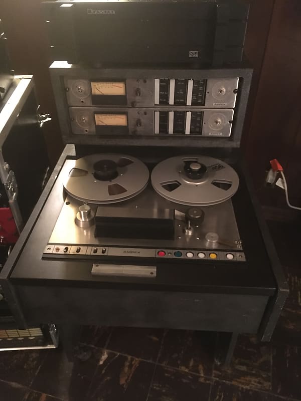 Ampex 440b 1/4"-2 1967-1974 - Silver | Reverb