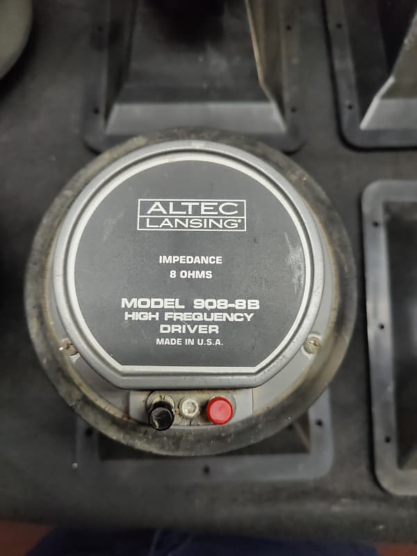 Vintage Altec Lansing 908-8b Speaker w/ Aftermarket ABS Horn | Reverb