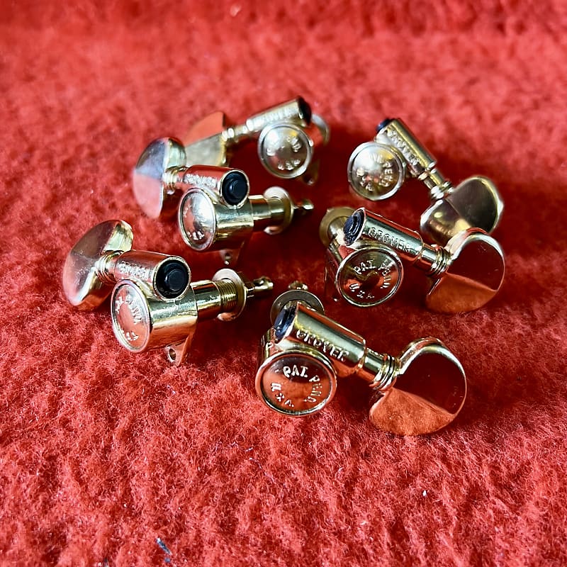 Grover PAF Rotomatic tuners c 1958 1959 - GOLD original | Reverb