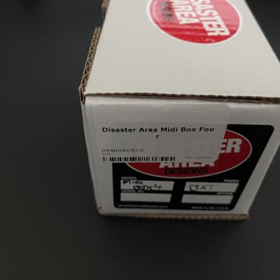 Disaster Area Designs Midi Box 4 2023 - Black | Reverb