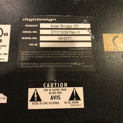 Digidesign ADAT Bridge 16 Channel ADAT Interface | Reverb