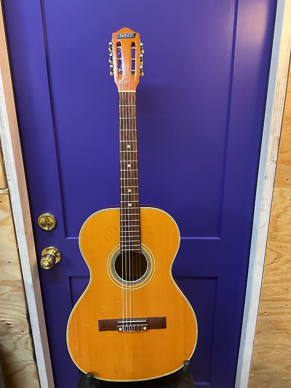 Heit Deluxe (Teisco) Classical Guitar w/OHSC - 1960s - Japan | Reverb
