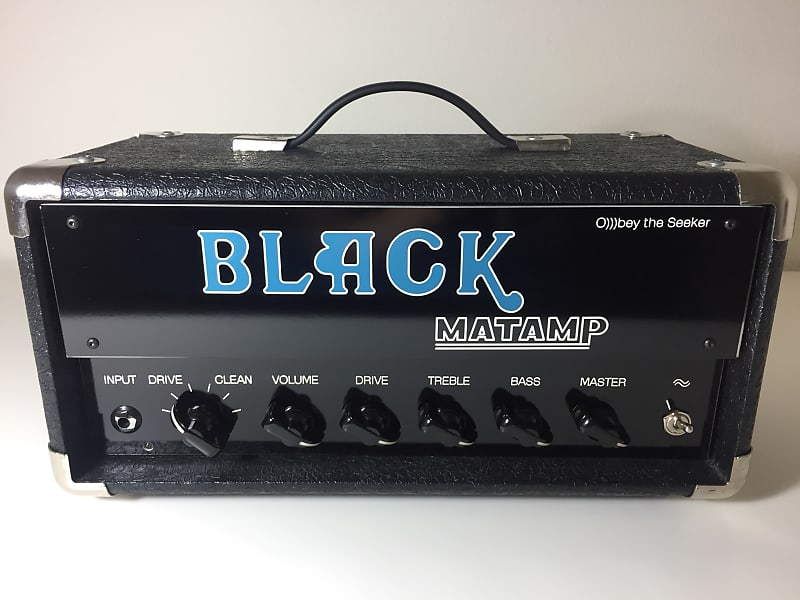 Matamp "BLACK" Little Rock Head | Reverb