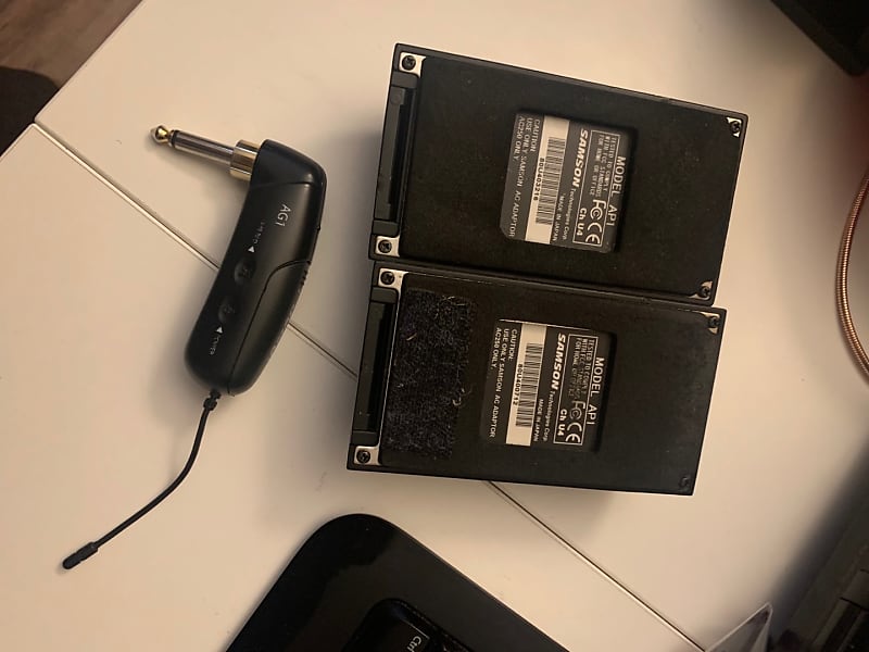 Samson Ap1 guitar wireless receiver & Ag1 transmitter | Reverb