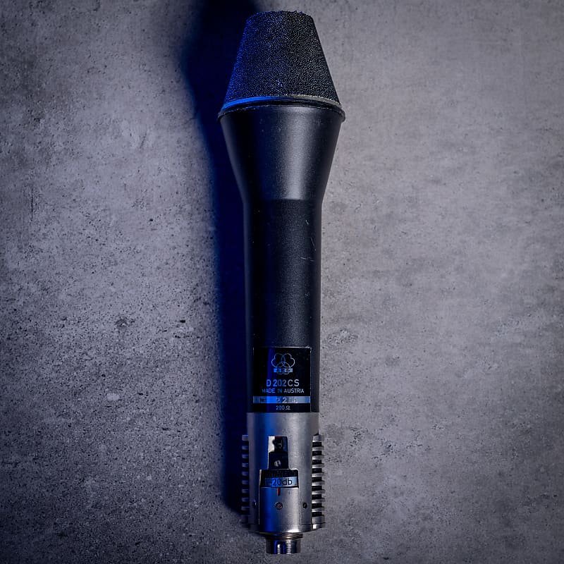 AKG 202 CS Microphone - Silver | Reverb