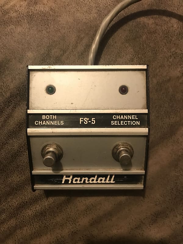 randall fs-5 footswitch for rg100es | Reverb