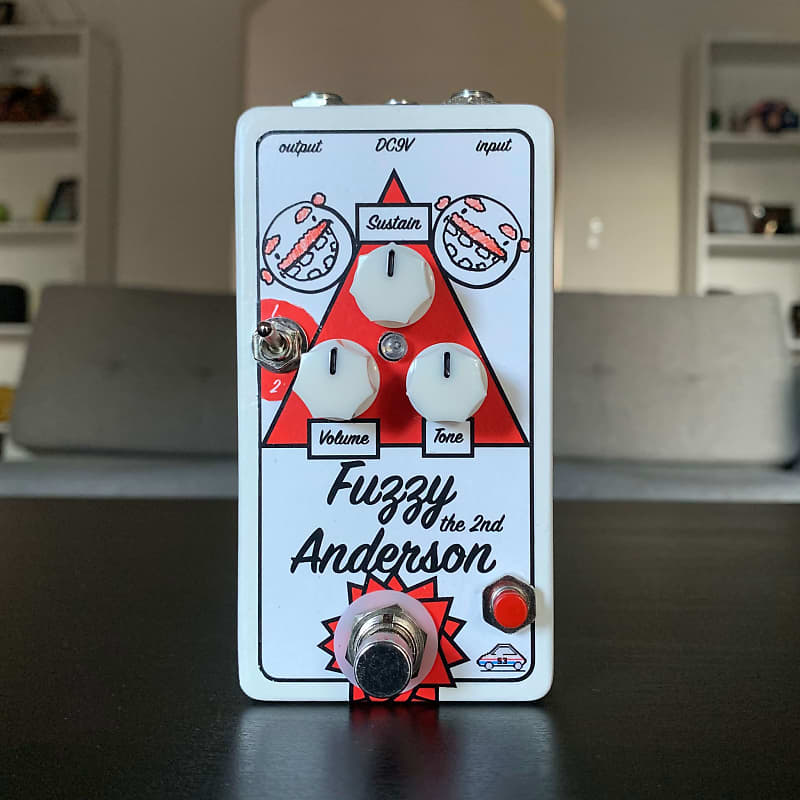 Fuzzy Anderson the 2nd Big Muff Style Modified Fuzz Pedal | Reverb