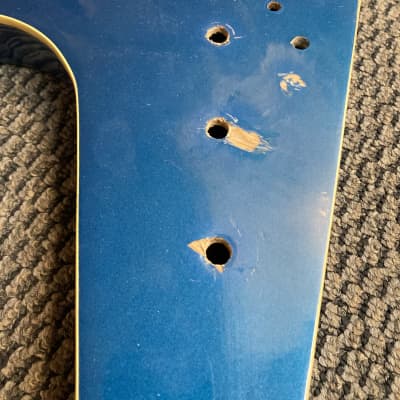 Cort Set Neck Flying V Dark blue Husk Project | Reverb