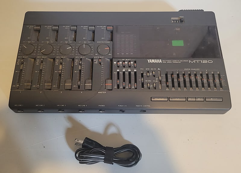 Yamaha MT120 Cassette Recorder 1990s Black | Reverb