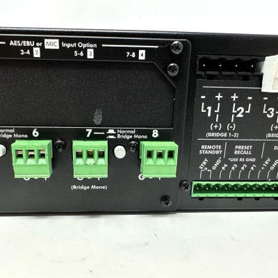 ASHLEY NE8250 & NE8250.70 8 CHANNEL 70V NETWORK AMP | Reverb
