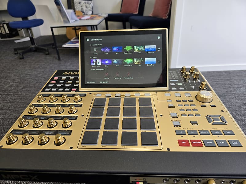 Limited Gold Edition. Akai MPC X Standalone Sampler / | Reverb