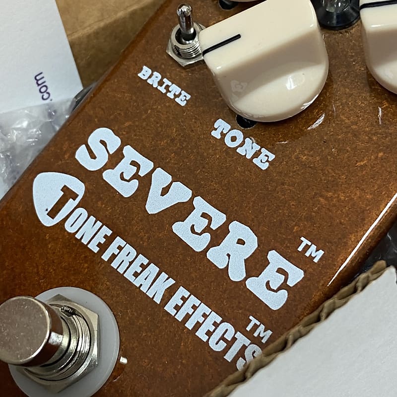 Tone Freak Effects Severe DISTORTION | Reverb