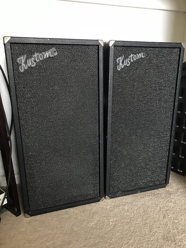 1976 Kustom (Model 2-10) Speaker Cabs | Reverb