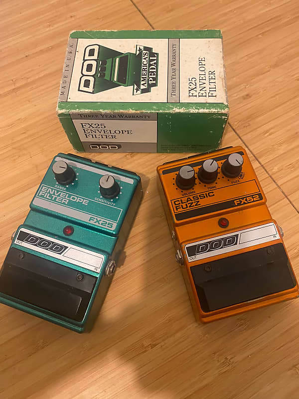 DOD Fx25 Envelope Filter & Fx52 Classic Fuzz 1993 | Reverb Canada