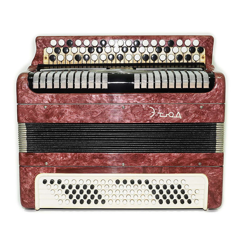 Russian Bayan Tulskiy Etude, Tula Button Accordion, 3 Row | Reverb UK