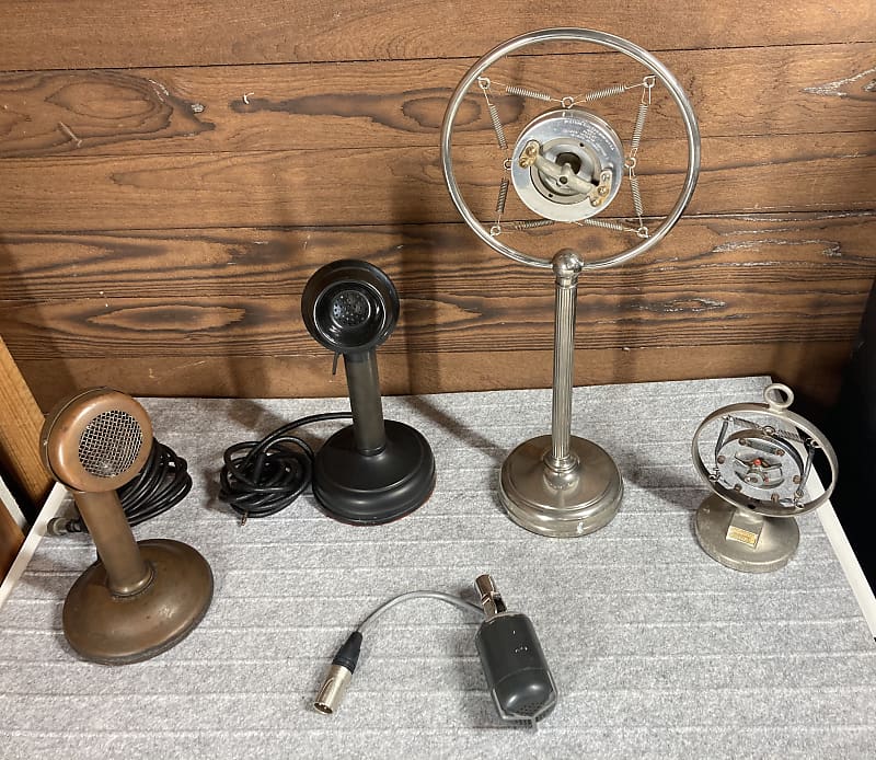 Vintage Western Electric Altec Microphone Collection - 600A | Reverb